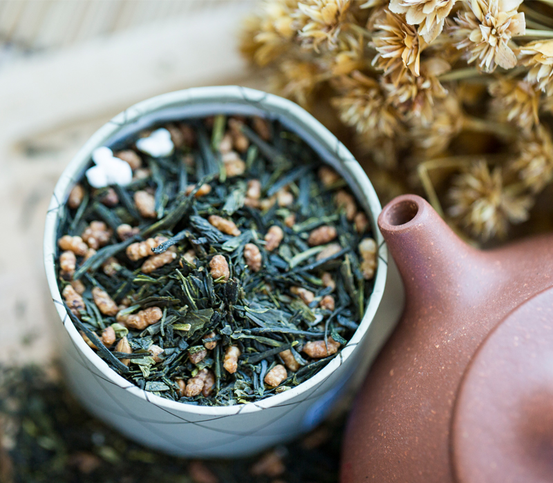 Genmaicha (Geisha's Tea) Japanese Bancha Tea-Cofee Cantata Cyprus